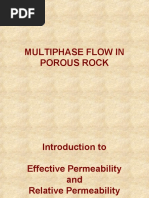 Relative Permeability Corey Model | PDF