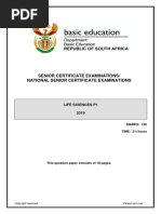 Grade 12 Life Sciences Exam Paper 1 | PDF