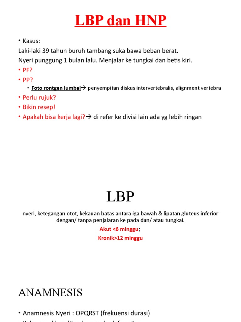 LBP HNP | PDF