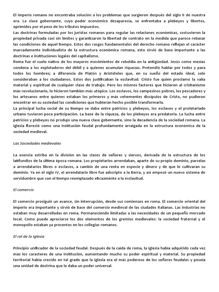 Eric Roll | PDF | Mercantilismo | Riqueza