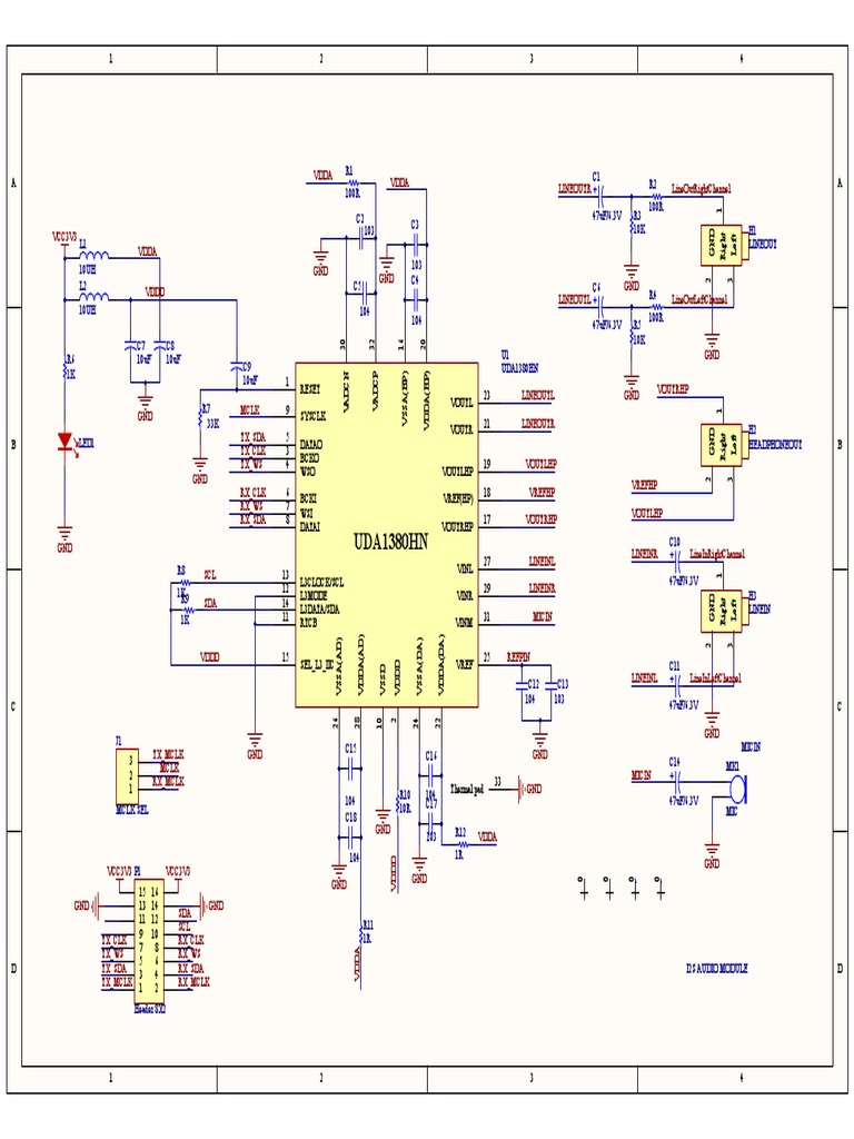 Uda1380 Board Schematic Pdf