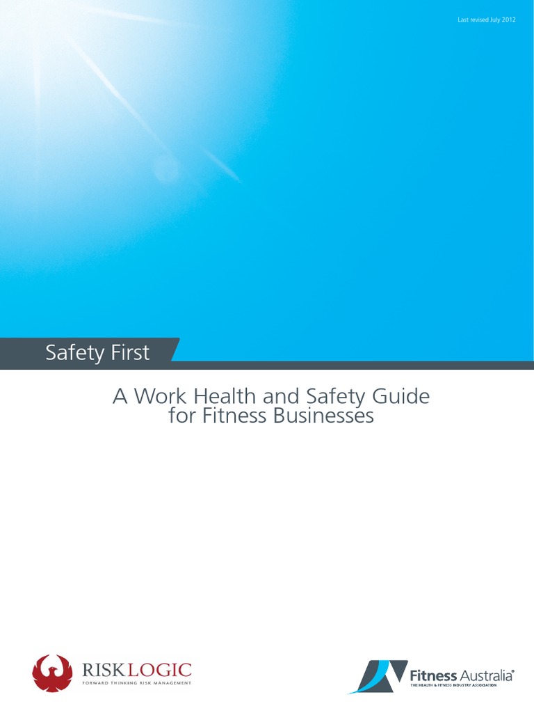 Safety First: A Work Health and Safety Guide For Fitness Businesses ...