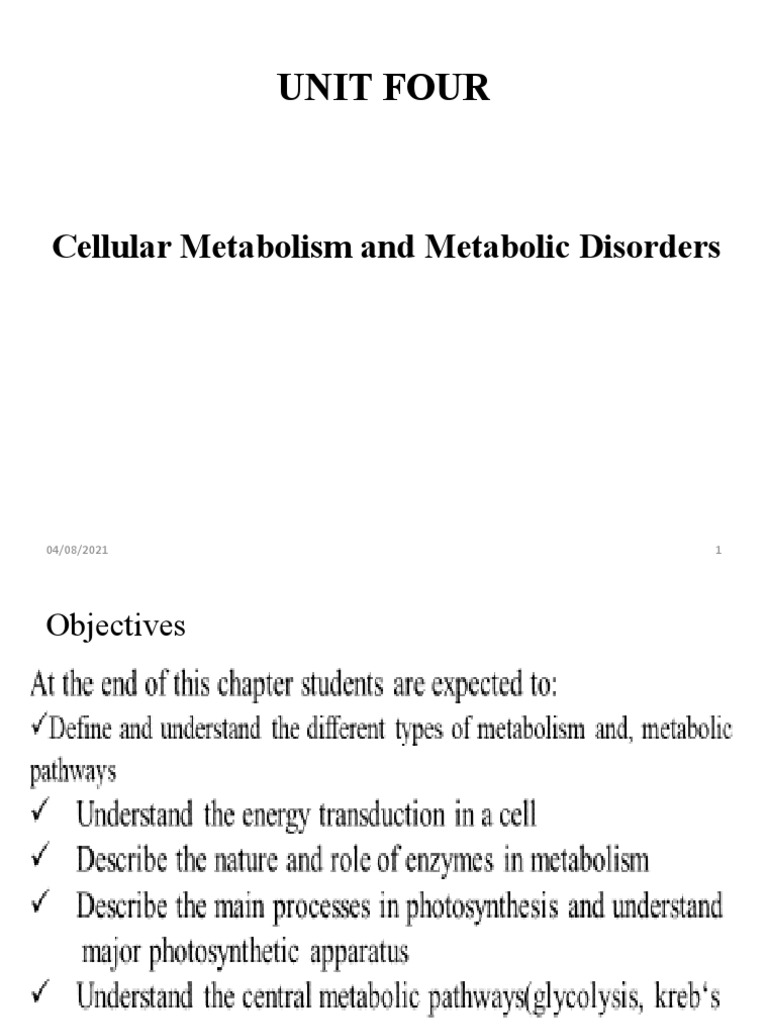 Metabolism and Enzyme Function Overview | PDF | Glycolysis | Adenosine ...
