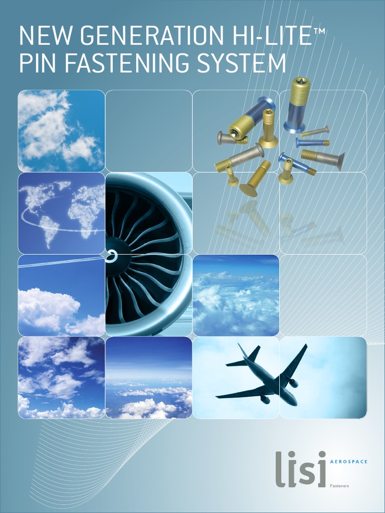 LISI AEROSPACE - New Generation HI-LITE™ Pins | PDF | Nut (Hardware ...