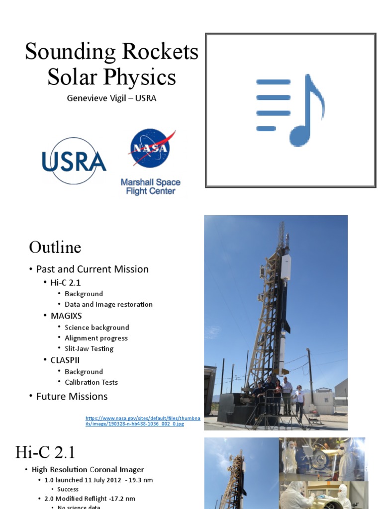 Solar Physics Sounding Rocket | PDF | Ultraviolet | Atomic