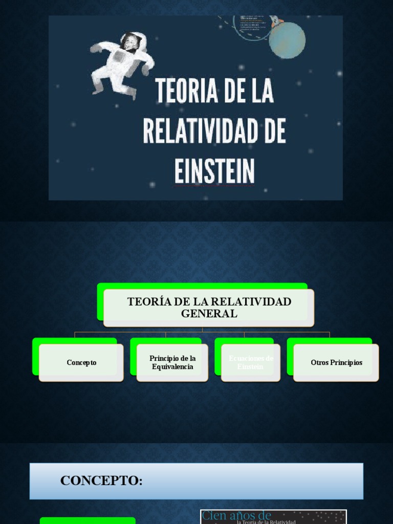 Teoría de La Relatividad | PDF