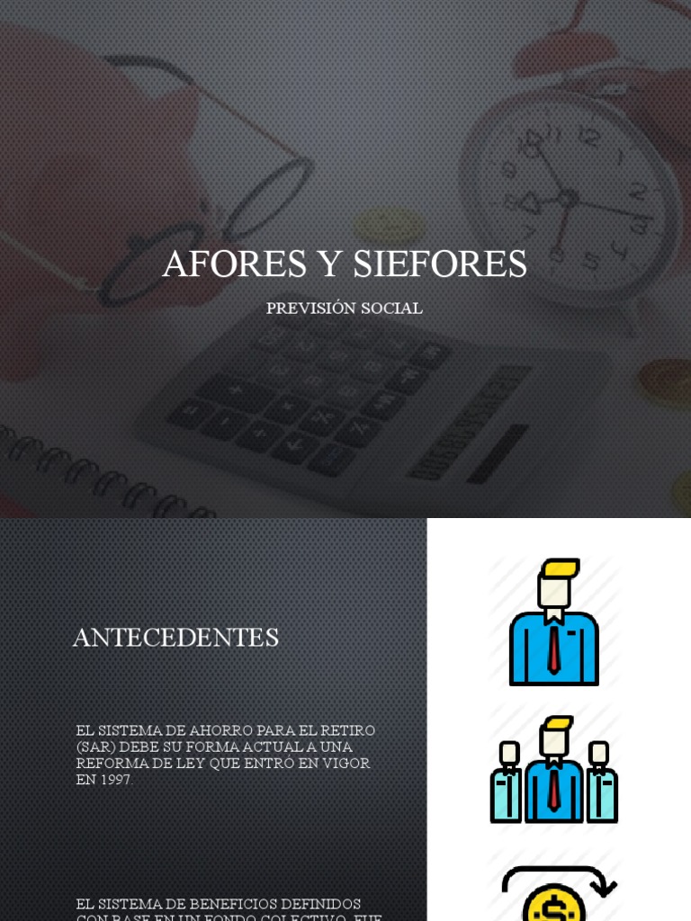 Afores y Siefores | PDF | Jubilación | Economias