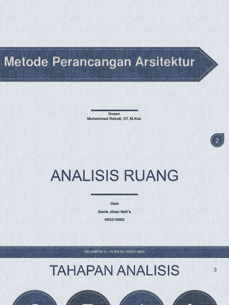 Metode Perancangan Ruang Arsitektur | PDF