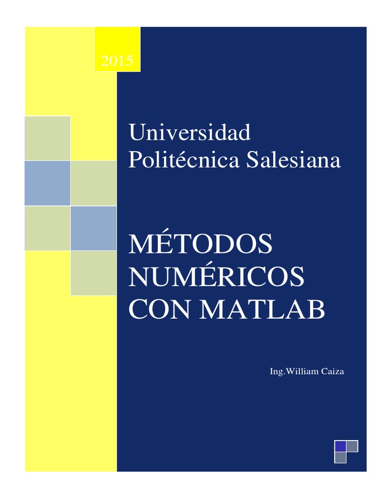 Métodos numéricos con MATLAB | PDF | Números | Número racional