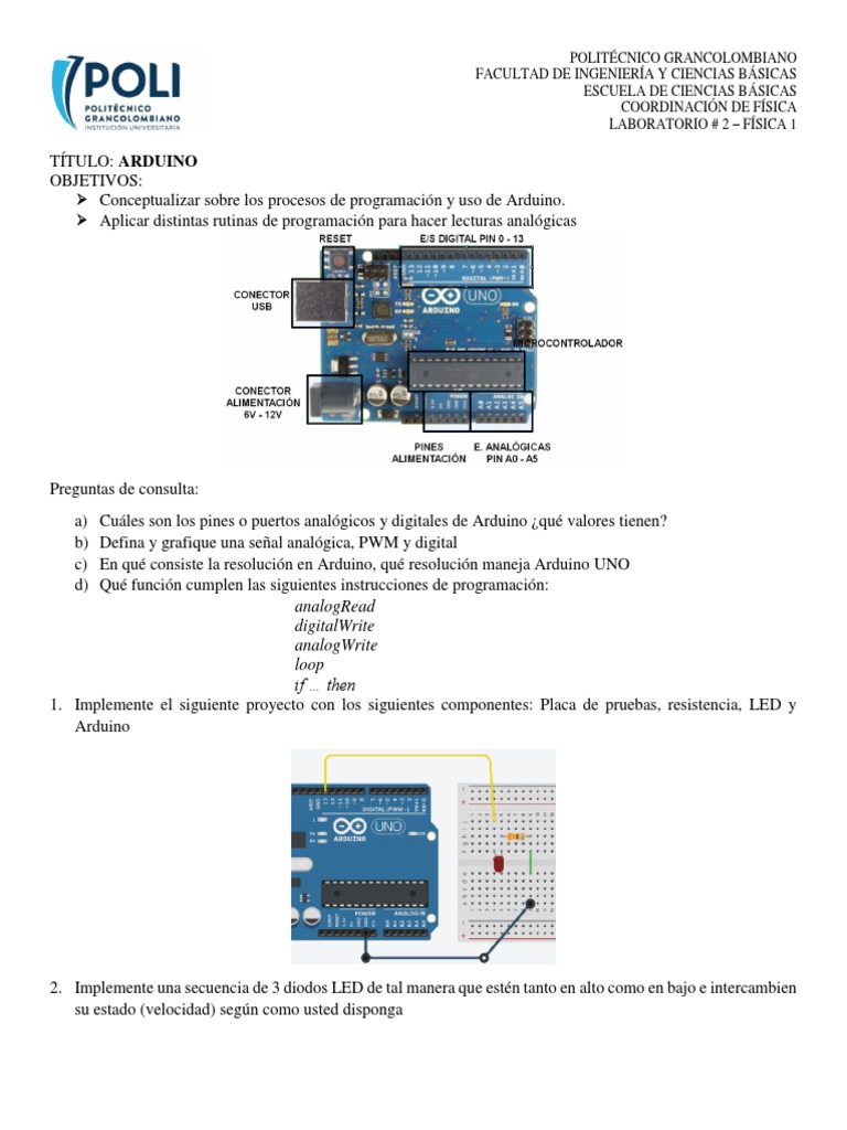 Labf 12 | PDF | Arduino | Programación de computadoras
