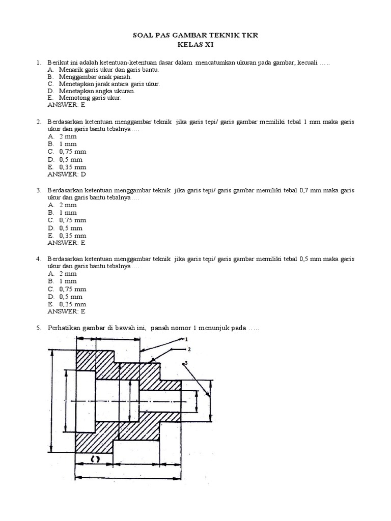 Soal Gamtek Pengukuran | PDF