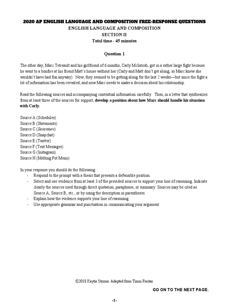 2021 High School Drama Synthesis Activity | PDF