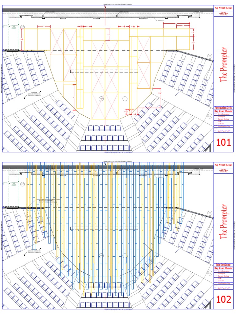 Selected Prompter Draftings | PDF | Autodesk | Computer Aided Design