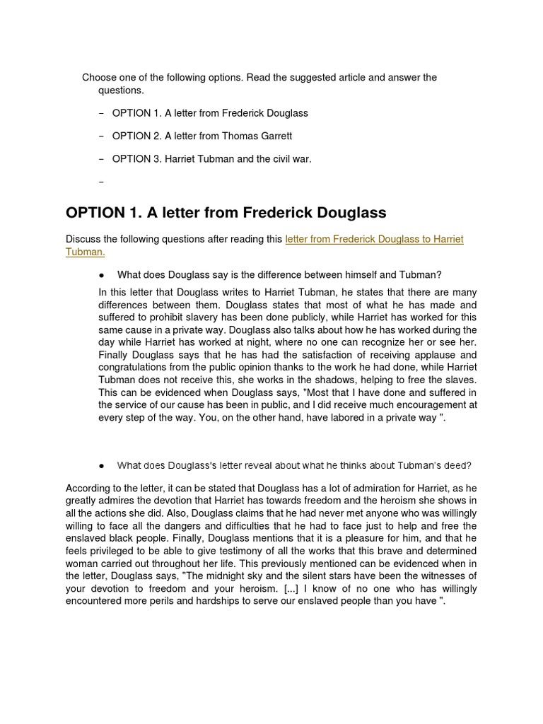 Language Harriet Tubman | PDF | Underground Railroad | Fugitive Slaves ...