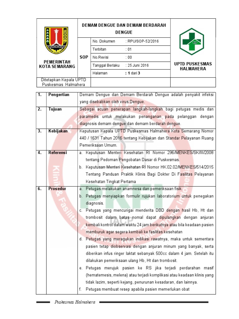 Penatalaksanaan Demam Dengue Dan DBD | PDF