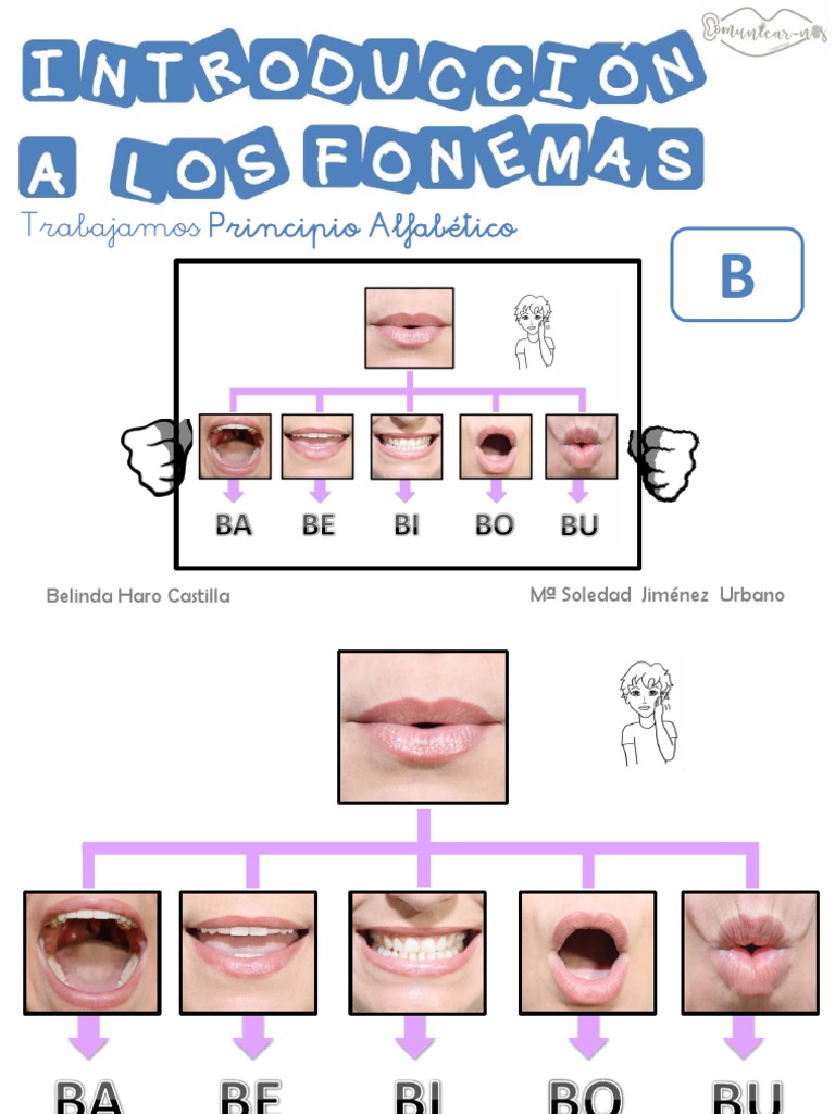 Introduccion Fonema B Monfort | PDF