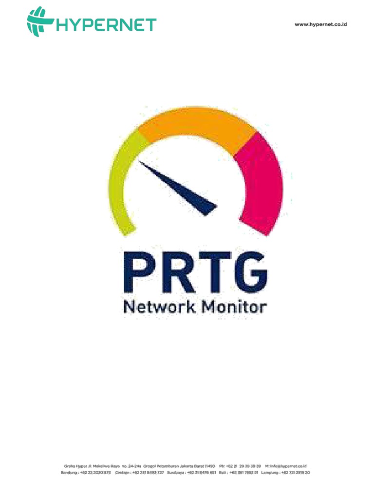 Panduan Installasi Dan Penggunaan PRTG Enterprise Console | PDF