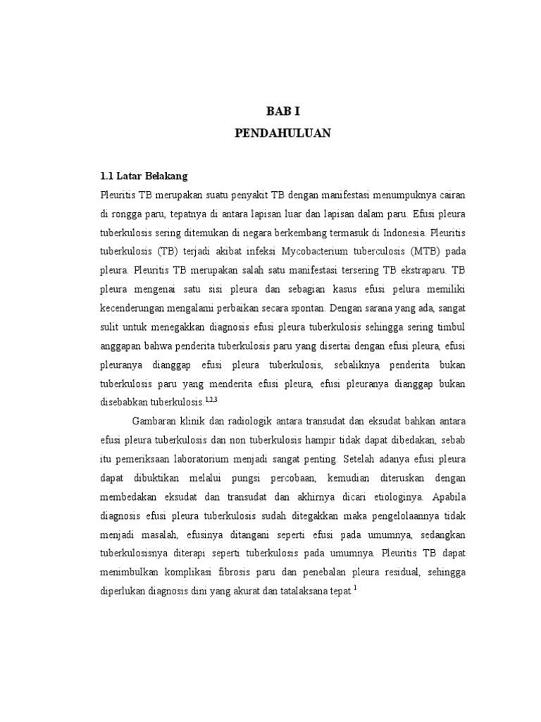 Pleuritis tb-1 | PDF
