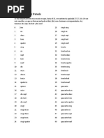 Números del 1 al 100 en francés | PDF