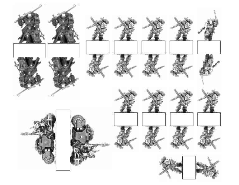 Paper Cutout Space Marine List | PDF