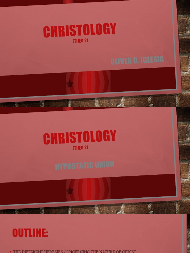 Hypostatic Union | PDF | Christology | Council Of Chalcedon