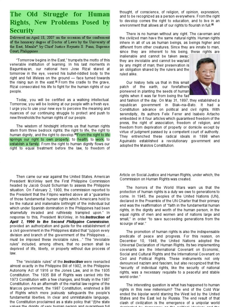 The Evolving Landscape of Human Rights in the New Millennium: New ...