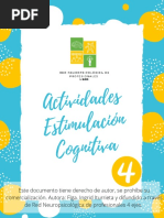 Cuaderno de Estimulación Cognitiva | PDF