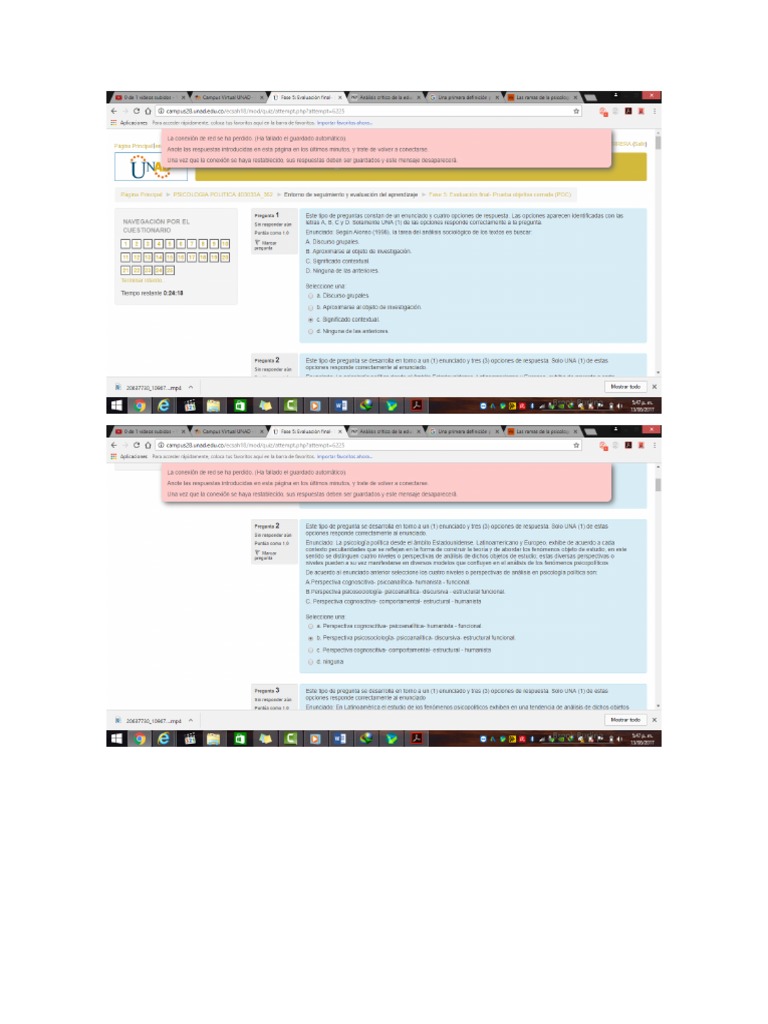 Fase 5 Evaluacion Final Prueba Objetiva Cerrada POC Cuestionario | PDF