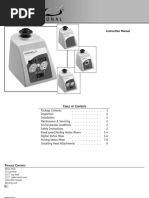Arizona Vortex Kit: User Manual | PDF | Force | Rope