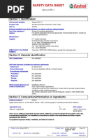 Alpha SP 150 MSDS | PDF
