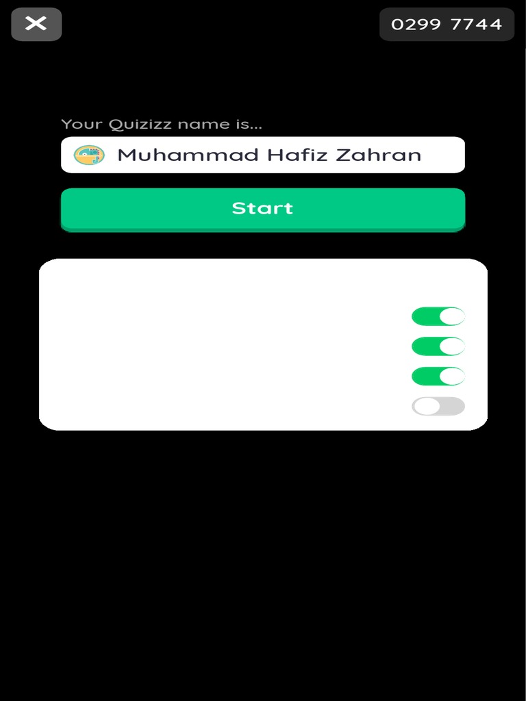 Start Playing - Quizizz | PDF