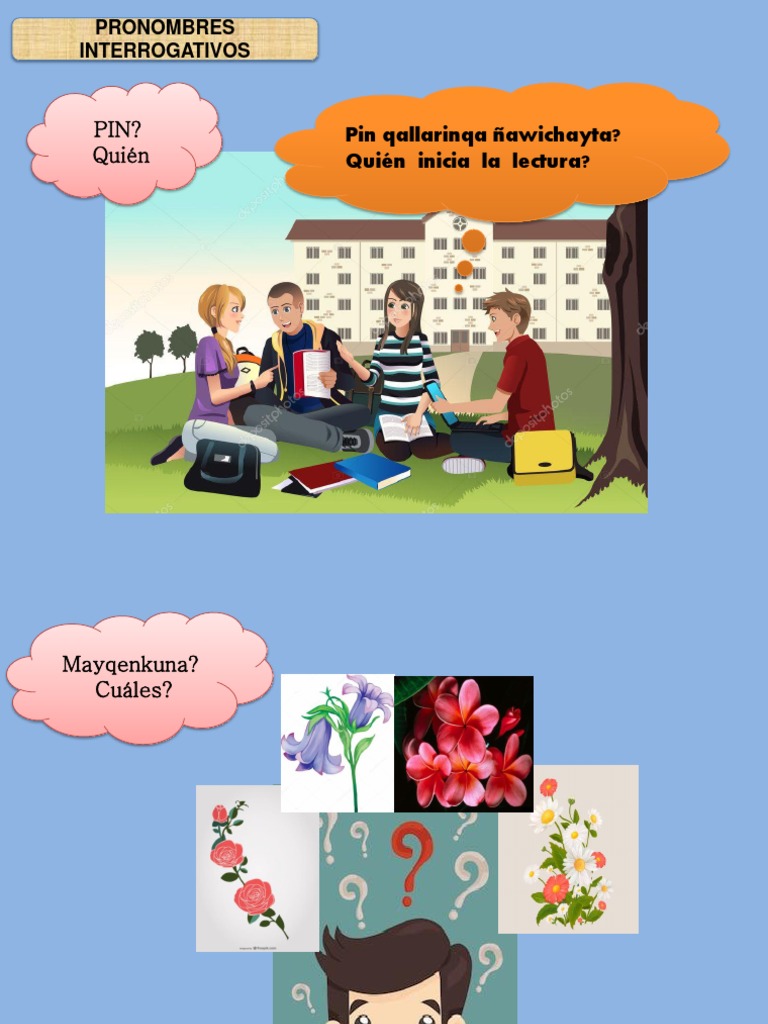 Pronombres Interrogativos | PDF