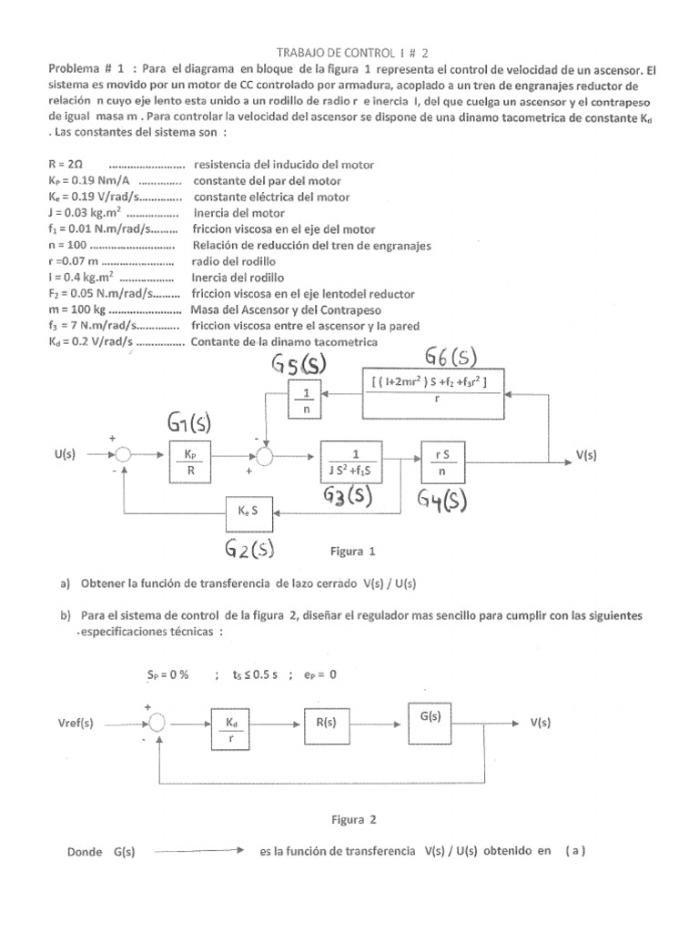 Ejercicios de Control Resueltos | PDF