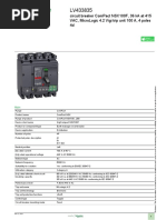 Product Datasheet: Circuit Breaker Masterpact NW16H1 - 1600 A - 4 Poles ...