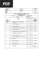 NDH - Intake and Output Monitoring Sheet | PDF | Science & Mathematics
