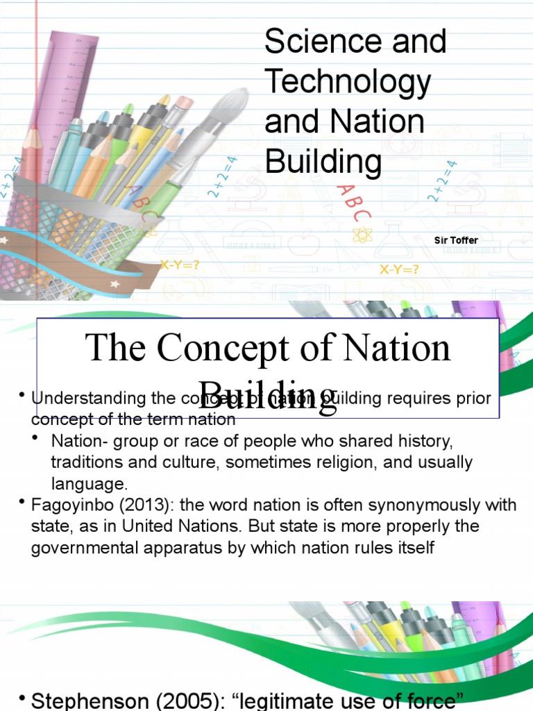 Science and Technology and Nation Building | PDF | Developing Country ...