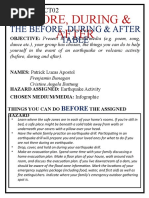 EARTHQUAKE Roleplay (SCRIPT) | PDF | Earthquakes