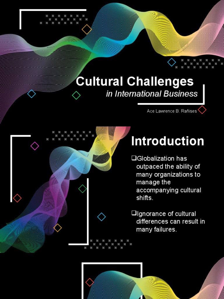 Cultural Challenges: in International Business | PDF | Multiculturalism ...