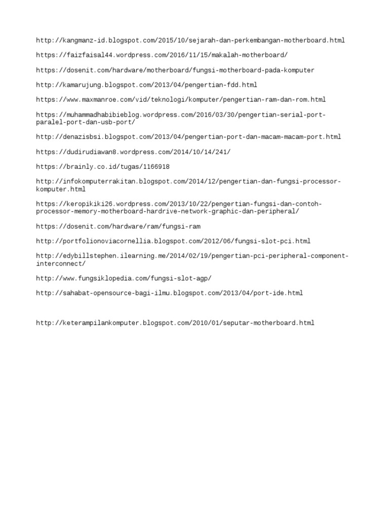 Daftar Pustaka | PDF | Computers | Technology & Engineering