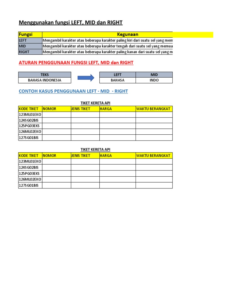 Soal Left Mid Right | PDF