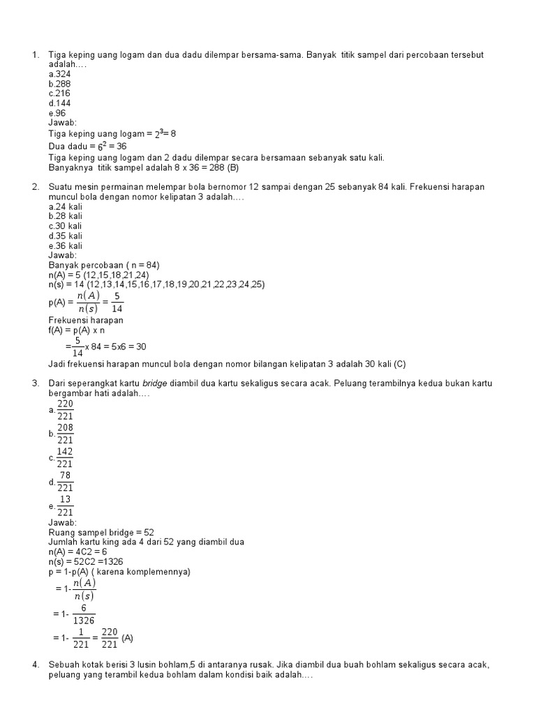 A.A Dwi Reena Iswari - 01a3 MTK Wajib | PDF