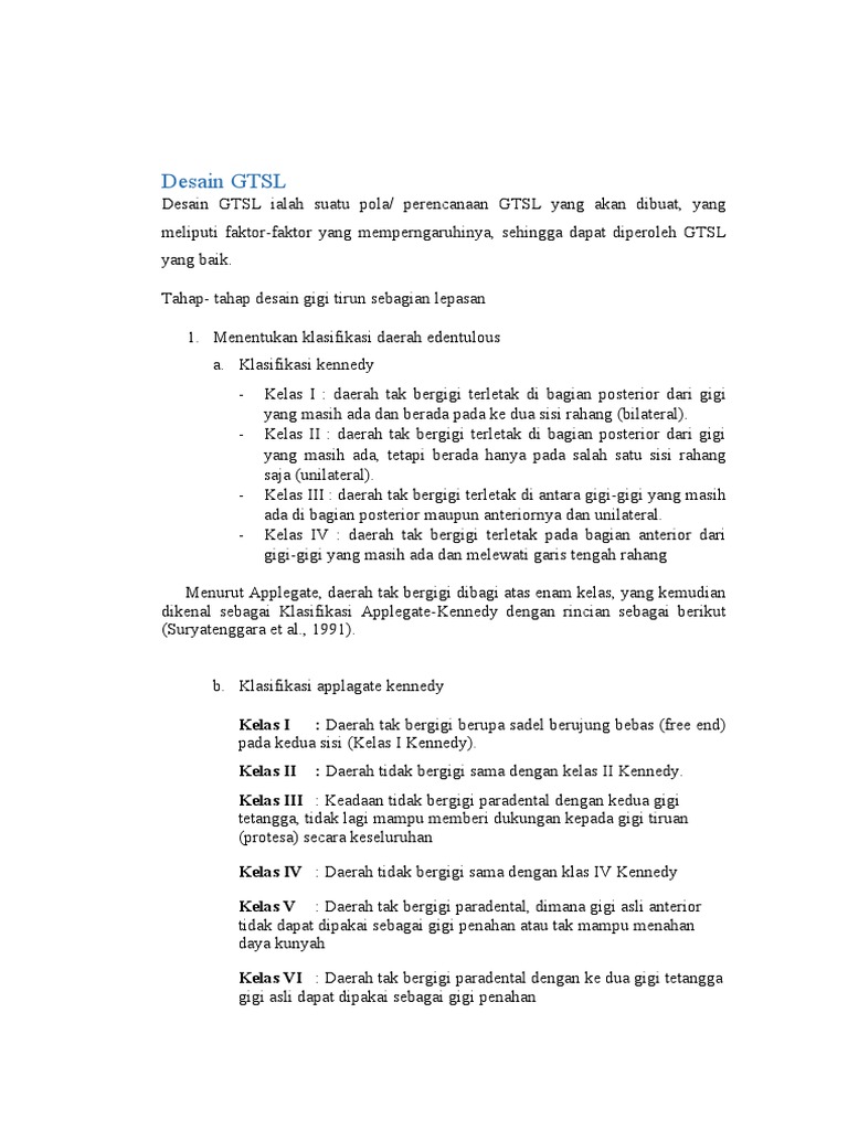 Desain GTSL Hampir Lengkap | PDF