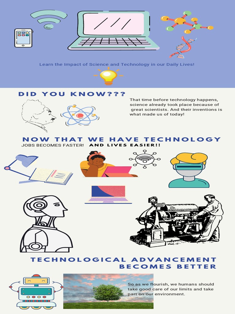 Impact of Science and Technology Today | PDF | Art | Computers