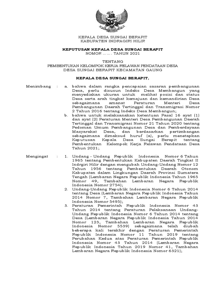 SK Relawan Sdgs | PDF