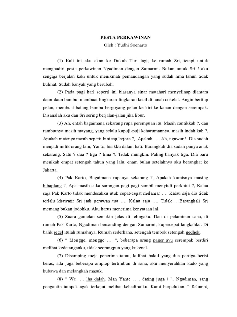 Materi Cerpen 2 | PDF | Puisi