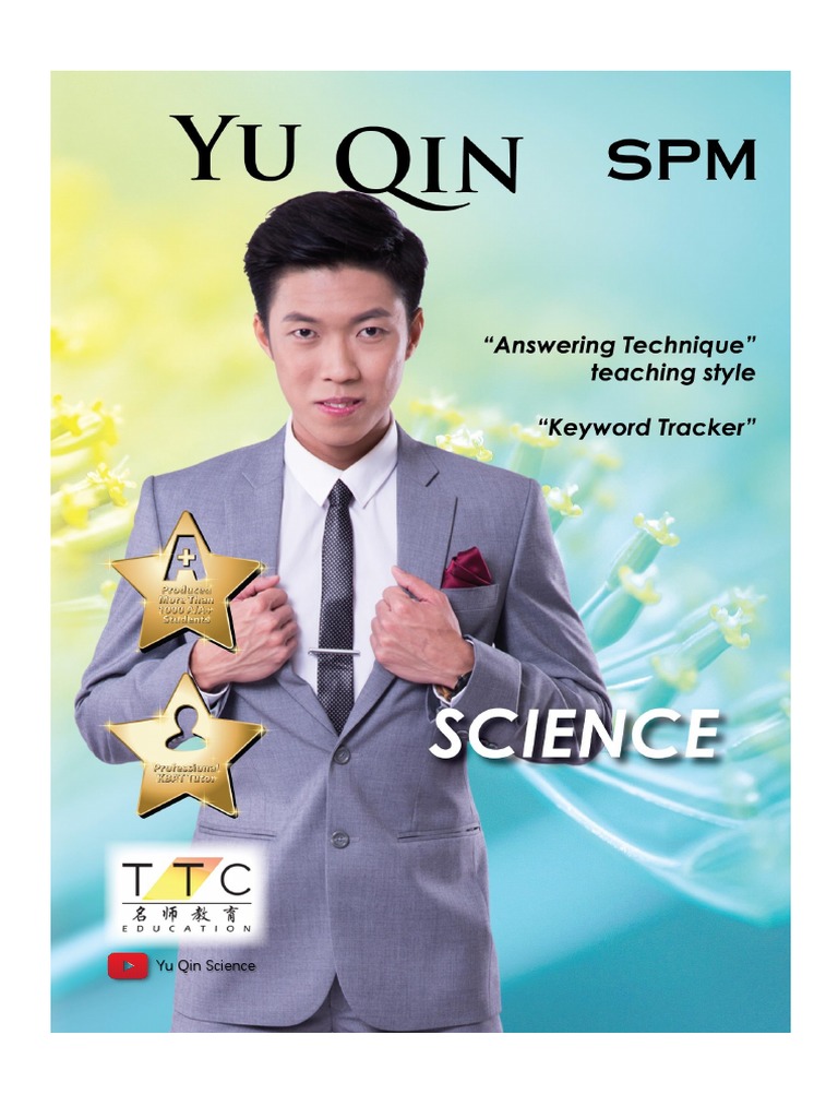 SPM Intensive Class Student's Version from为成年 | PDF | Experiment | Plastic