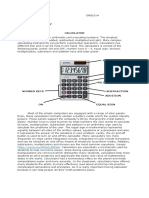 Parts of a Calculator Explained | PDF | Teaching Methods & Materials