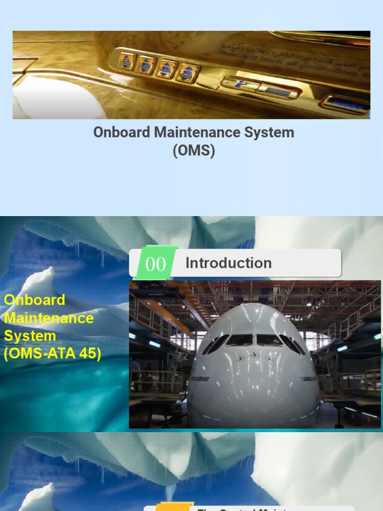 Onboard Maintenance System (OMS) | PDF