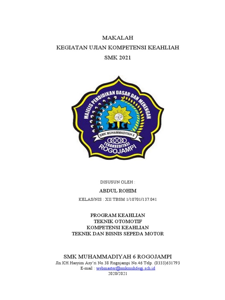 Makalah Ukk Abdul Rohim | PDF