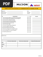 Battery Inspection Checklist: Section A - Customer Data | PDF | Voltage ...